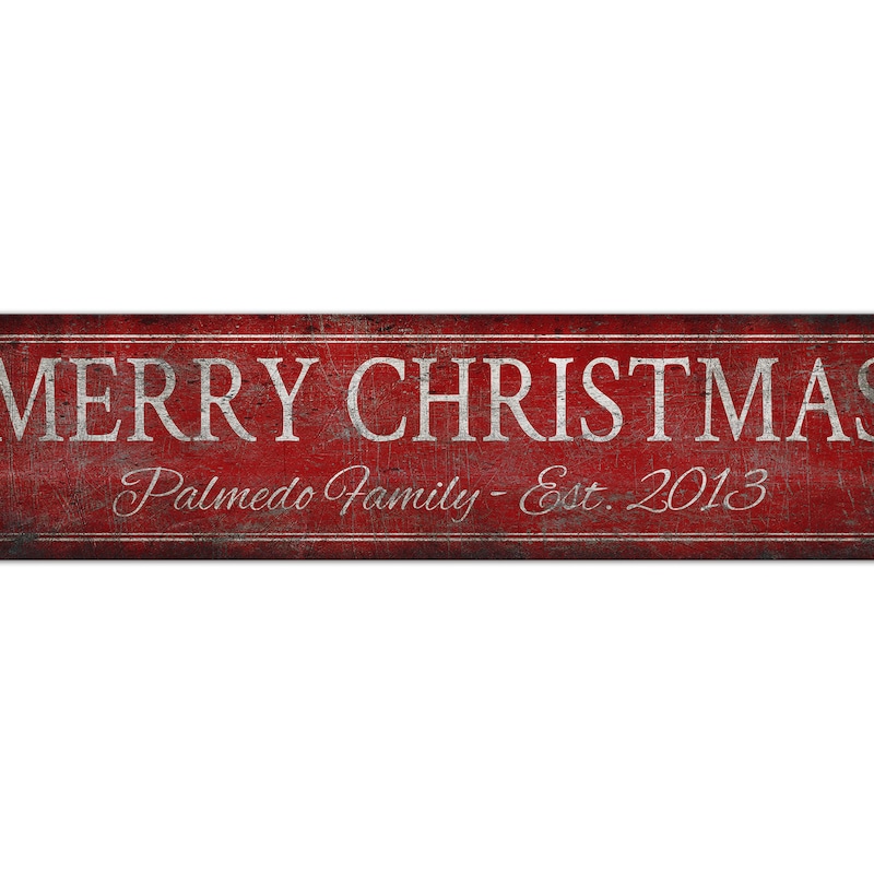 Merry Christmas Signs - Etsy