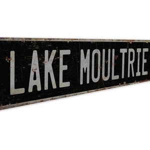 Lake Moultrie - Lake Moultrie Sign - South Carolina Lake - Lake ...