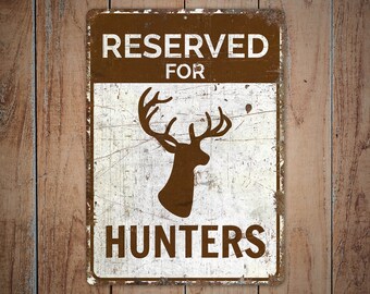 DUCK HUNTER ZONE Sign Xing Gift Novelty Hunt Gun Shoot Dog Rifle - Etsy