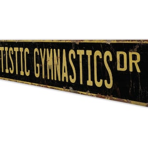 Artistic Gymnastics - Artistic Gymnastics Sign - Gymnastics Sign ...