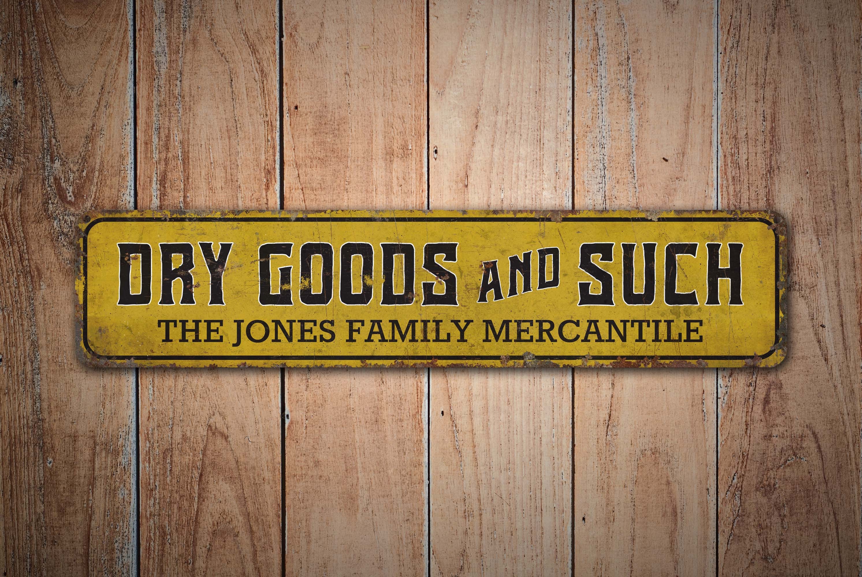 Dry Goods and Such - Trading Company Sign - Trading Company Decor ...