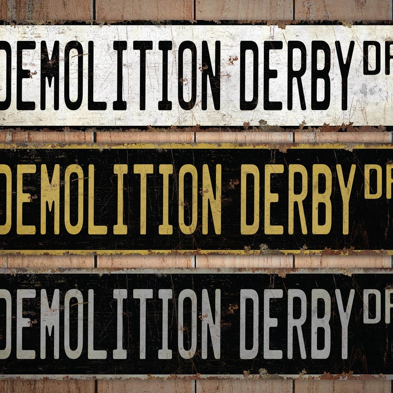 Derby Car Roof Signs - Etsy