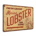 Fresh Caught Lobster Fresh Lobster Sign Fresh Lobster Lobster ...