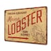 Fresh Caught Lobster - Fresh Lobster Sign - Fresh Lobster - Lobster ...