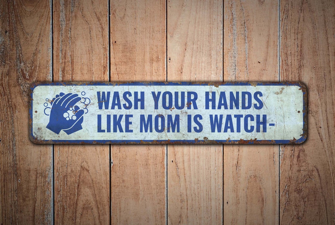 Wash Your Hands - Wash Your Hand Sign - Health Advice Sign - Health ...