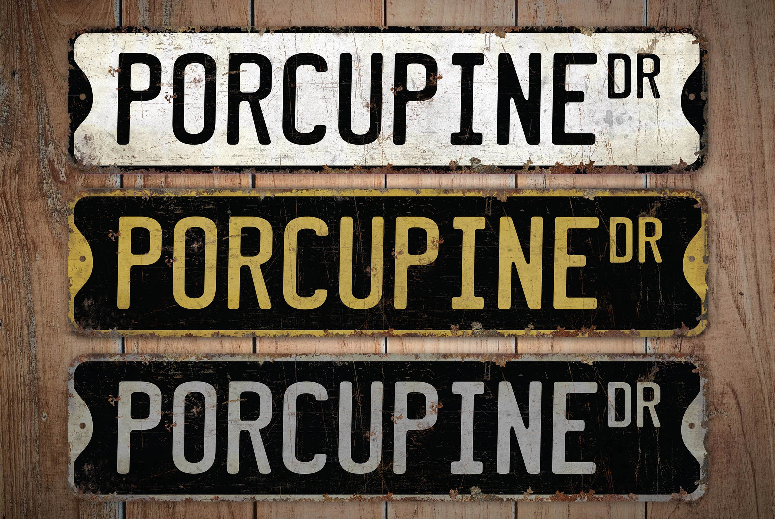 Porcupine - Porcupine Sign - Porcupine Decor - Porcupine Gift - Custom ...