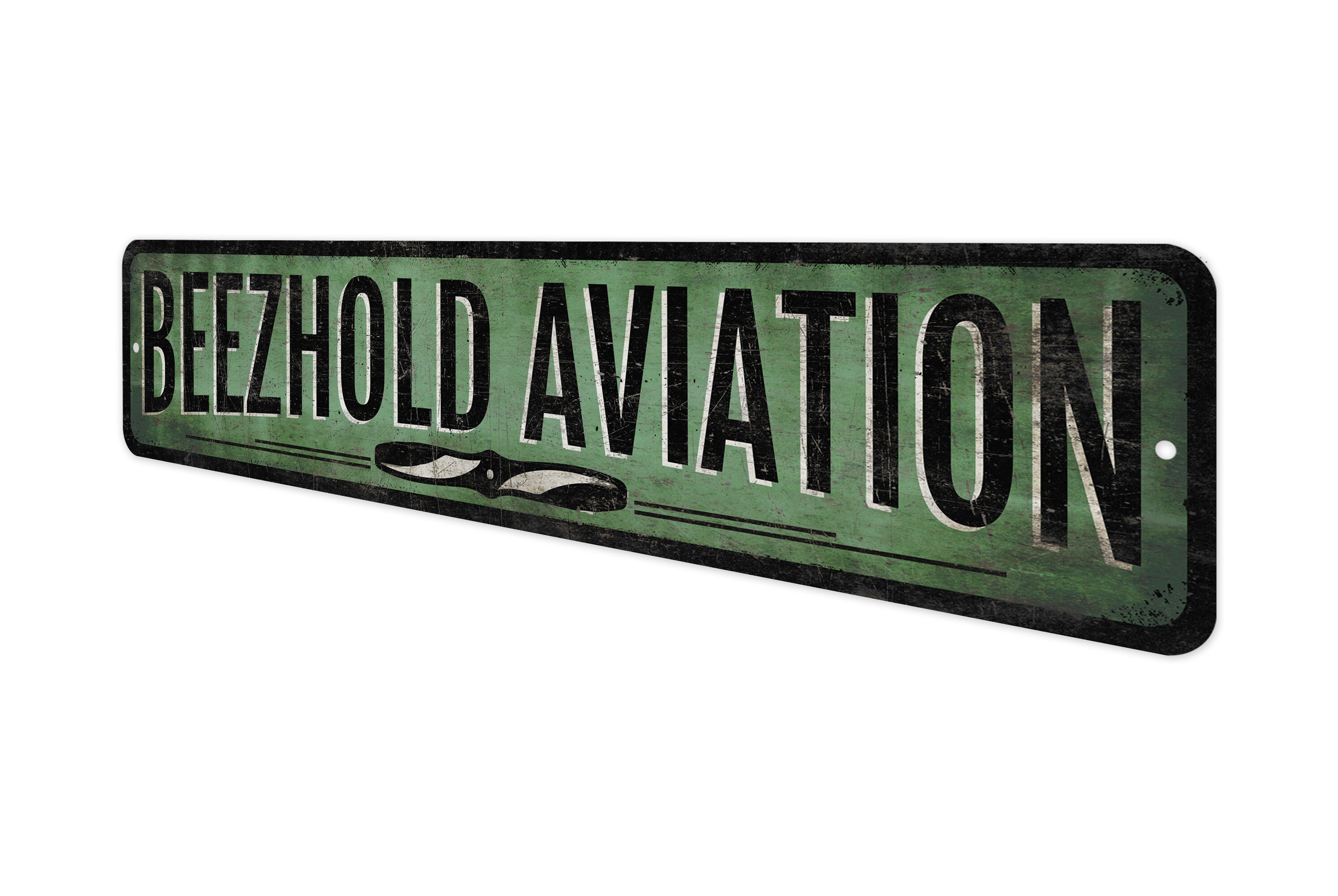 Custom Aviation Sign Custom Aviation Decor Vintage Style - Etsy
