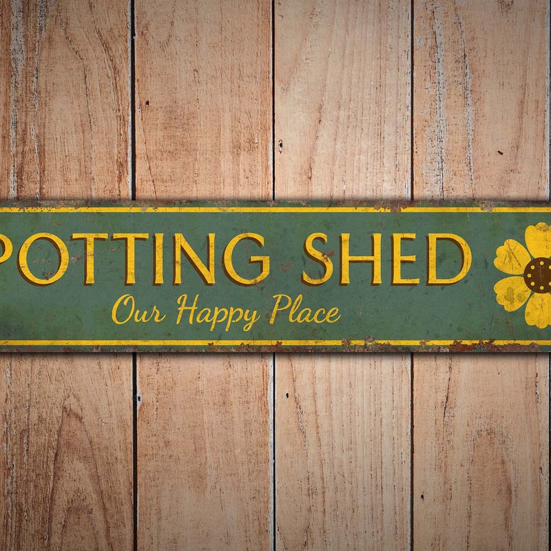 Potting Shed Sign - Etsy