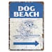 Dog Beach Sign - Dog Beach - Beach Sign - Beach Decor - Dog Beach Decor ...