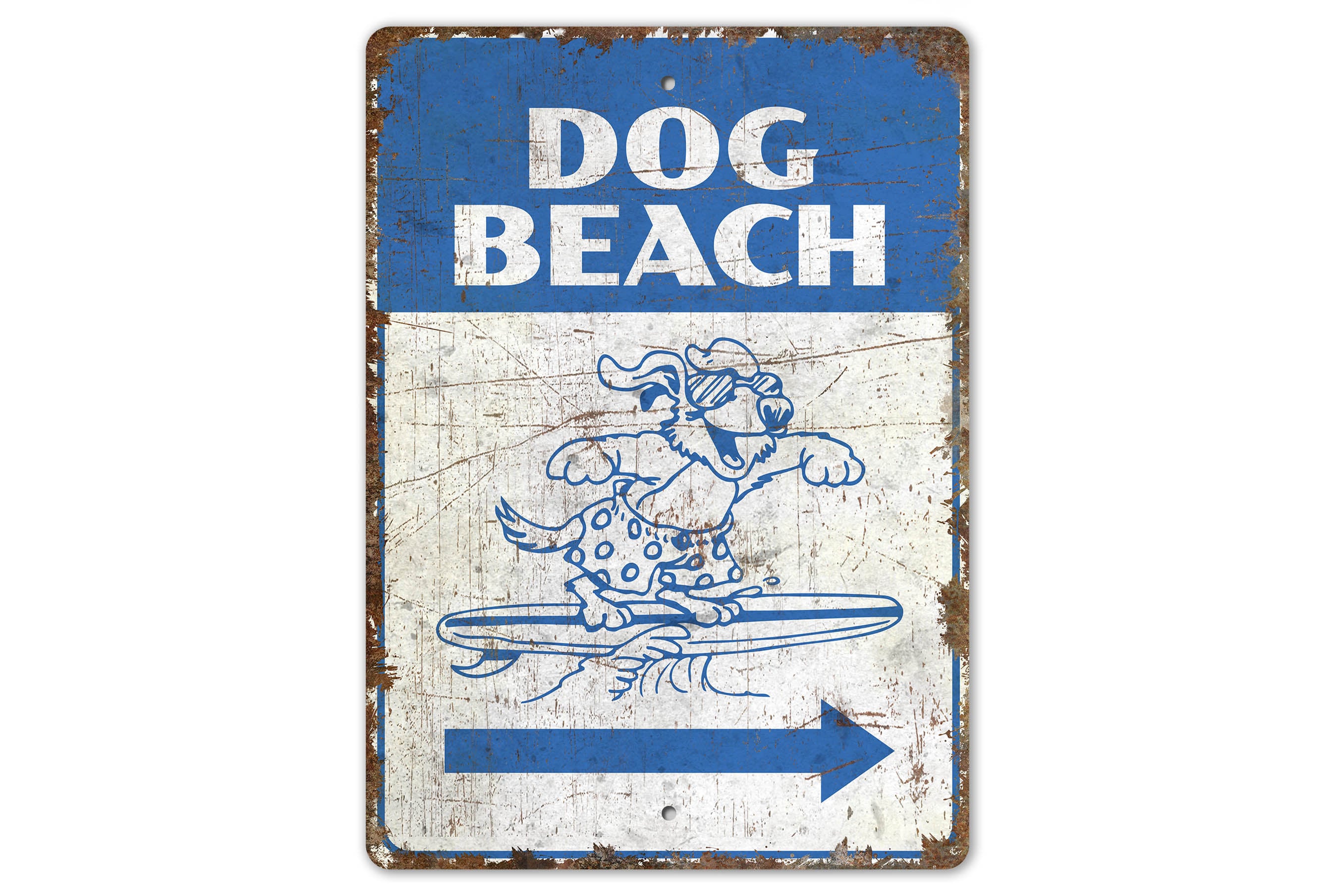 Dog Beach Sign - Dog Beach - Beach Sign - Beach Decor - Dog Beach Decor ...