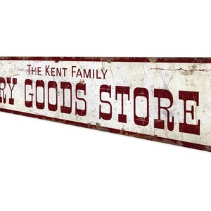 Dry Goods Sign - Groceries Sign - Vintage Style Sign - Dry Goods Store ...