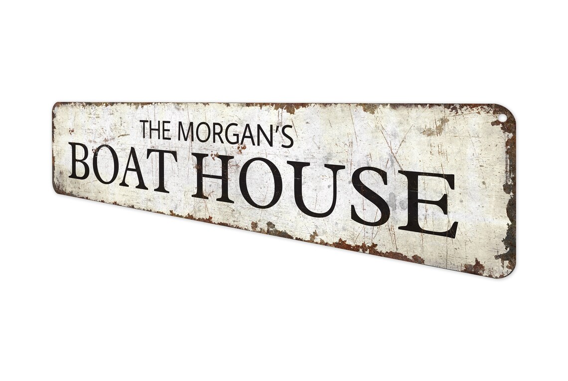 Boat House Sign - Lake Boat House - Boat House - Beach Boat House ...