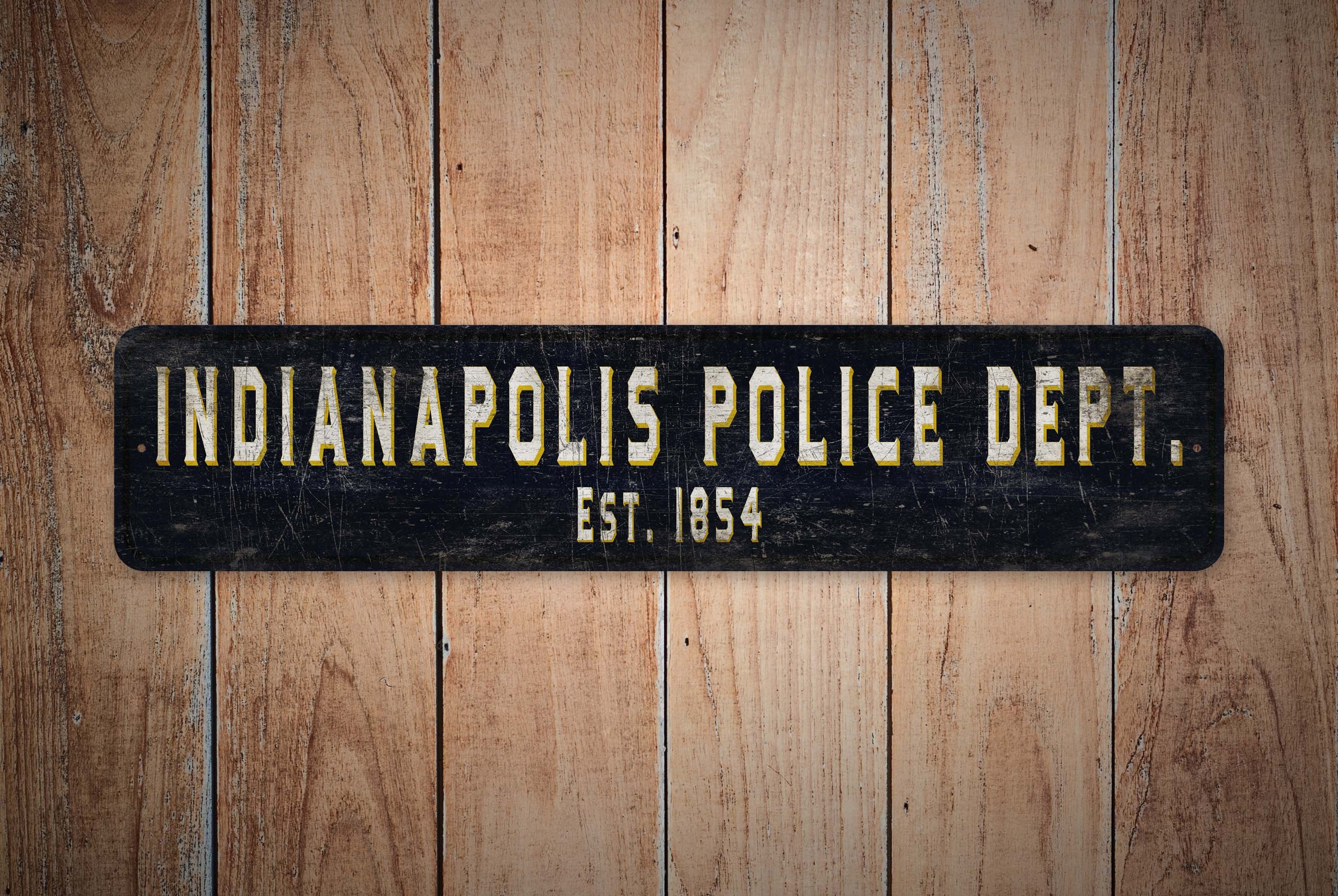 Police Department Sign