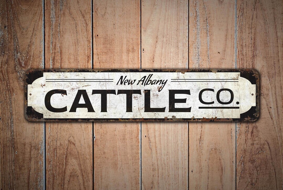 Cattle Co Sign Family Cattle Co Cattle Co Decor Cattle Co Owner Gift ...