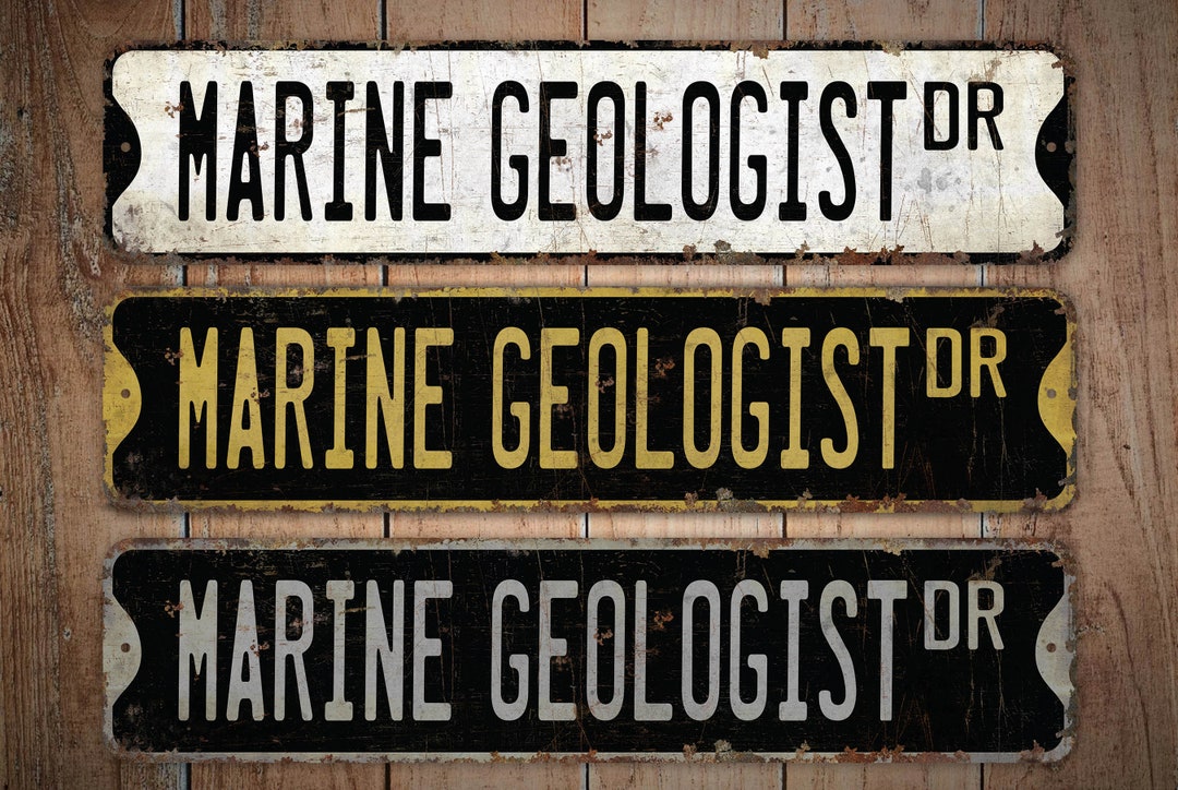 Marine Geologist - Marine Geologist Sign - Marine Geologist Decor ...