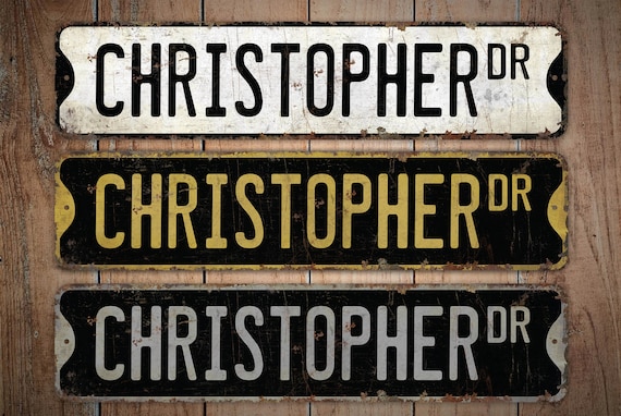 Christopher Sign Children Room Sign Kids Room Door Sign - Etsy