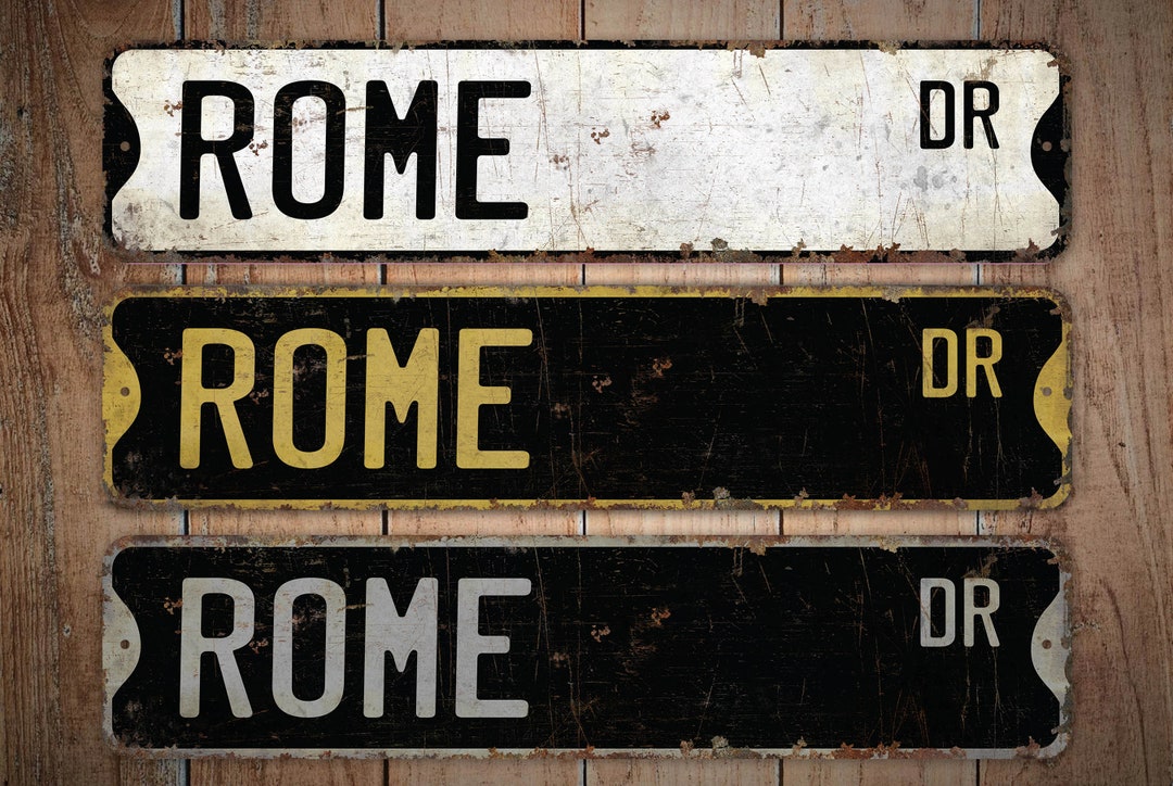Rome - Rome Sign - Rome Gift - Italian City - Rome Native - Rome Decor ...