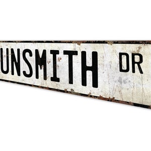 Gunsmith - Gunsmith Sign - Gunsmith Decor - Vintage Style Sign - Custom ...