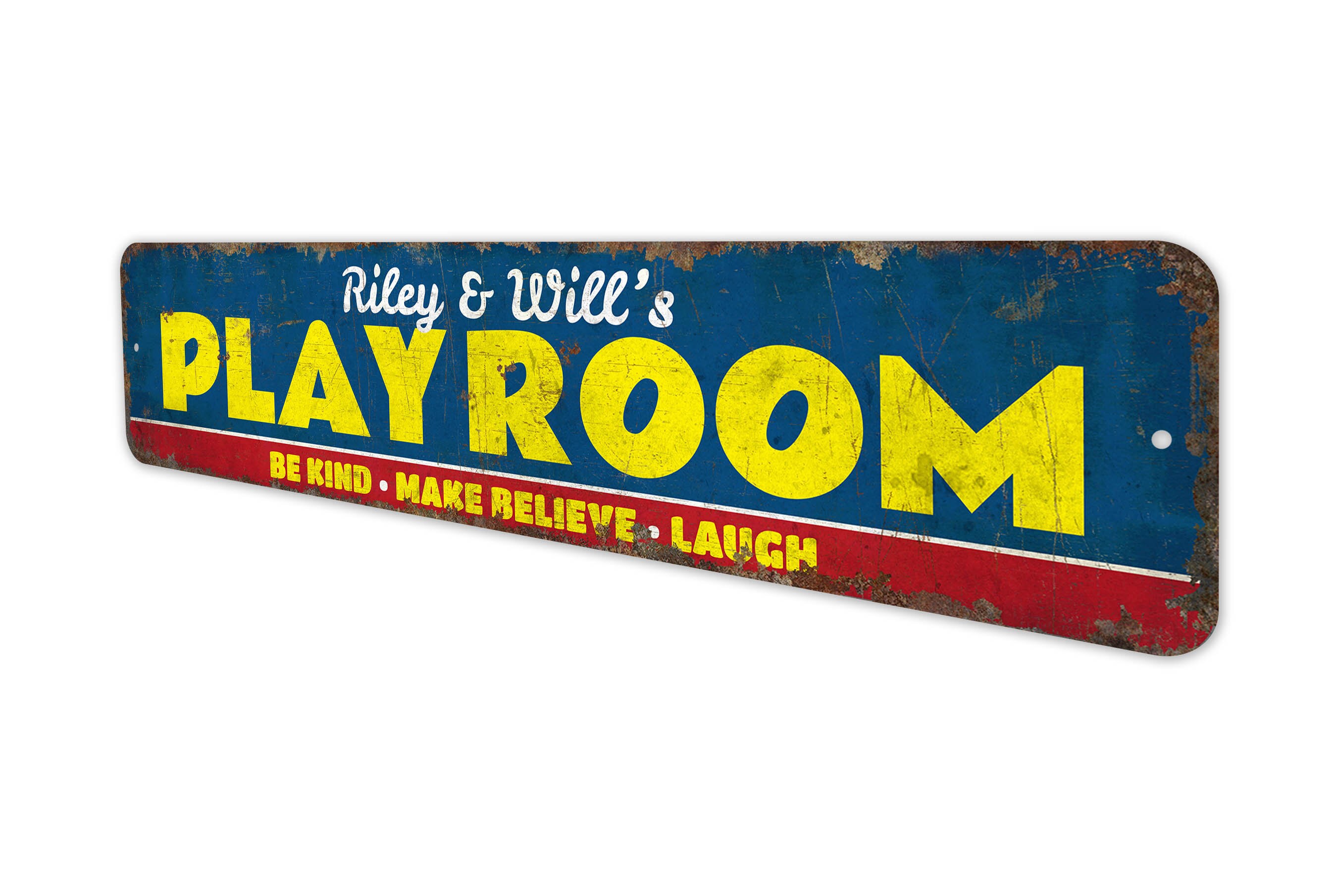 Playroom Sign - Kids Room Sign - Kids Room Decor - Vintage Style Sign ...
