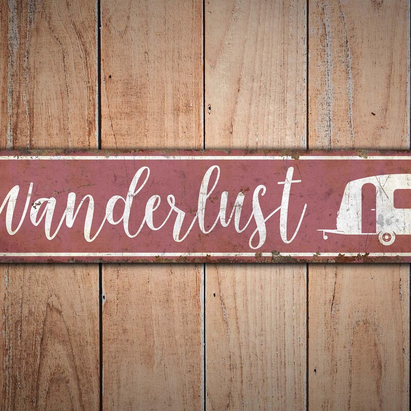 Wanderlust Sign - Etsy