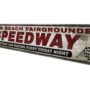 Speed Way Sign - Custom Speedway Sign - Speedway Decor - Personalized ...