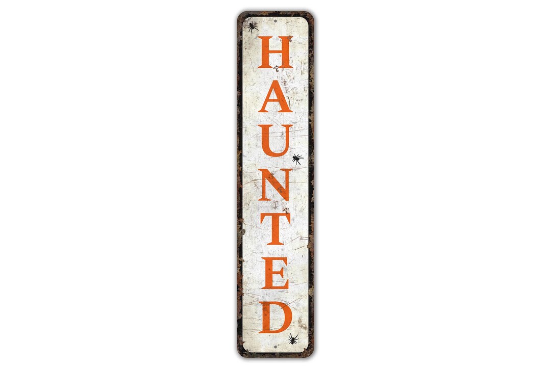 Haunted Sign - Bug Decor - Halloween Sign - Halloween Gift - Halloween ...