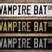 Vampire BAT - Vampire BAT Sign - Vampire BAT Decor - Custom Street Sign ...