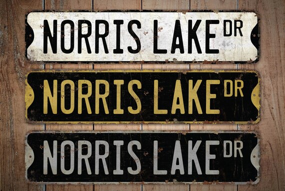 Norris Lake Norris Lake Sign Norris Lake Decor Custom - Etsy