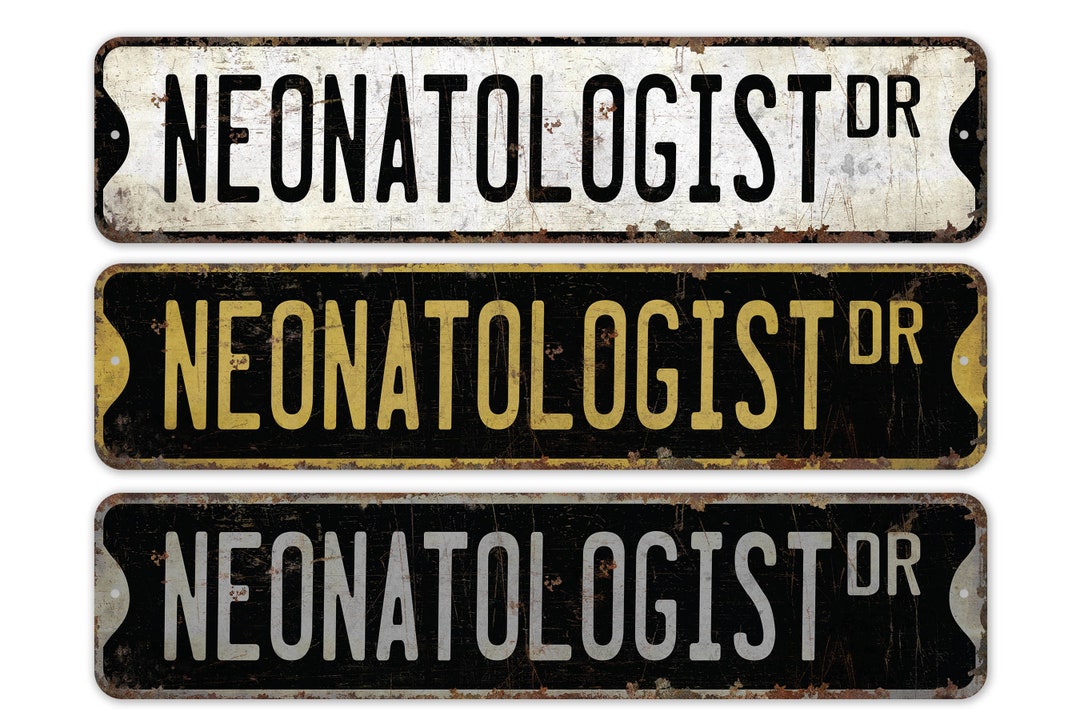 Neonatologist - Neonatologist Sign - Neonatologist Decor - Vintage ...