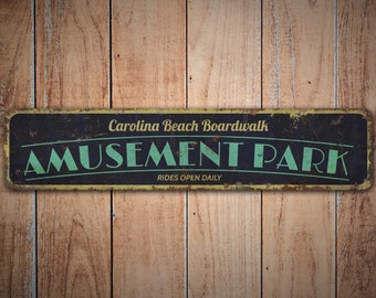 Amusement Park Sign - Etsy
