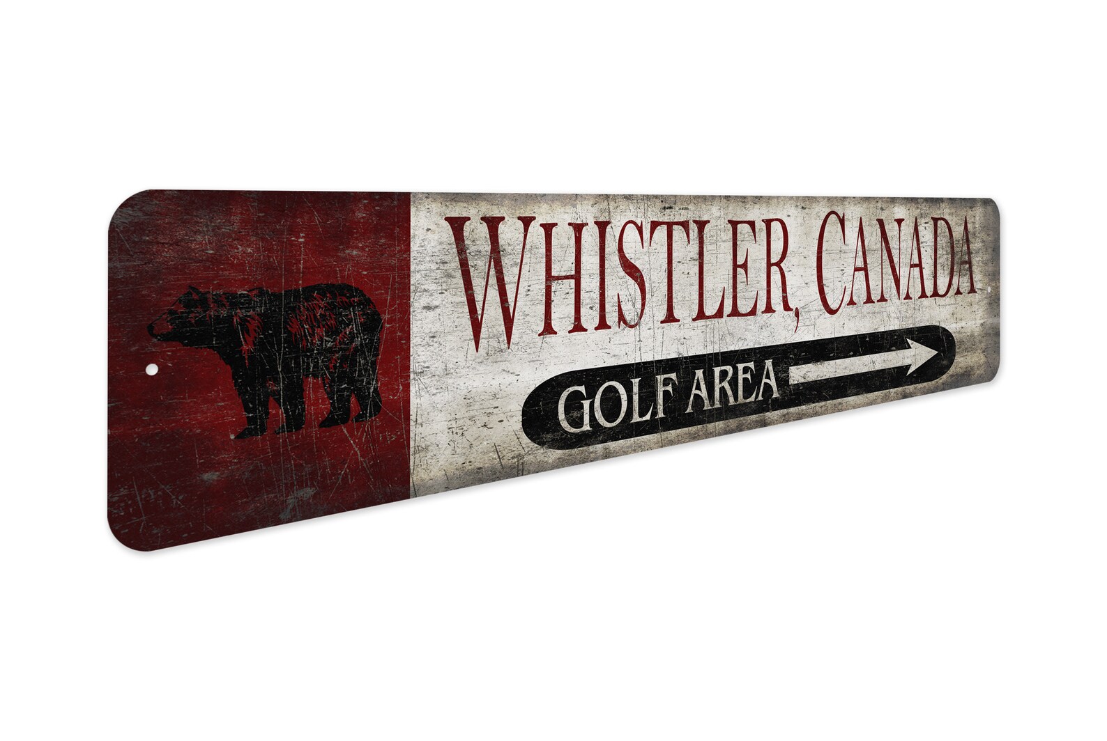 Bear Golfs Area Sign Custom Golfs Area Sign Custom Golfs | Etsy