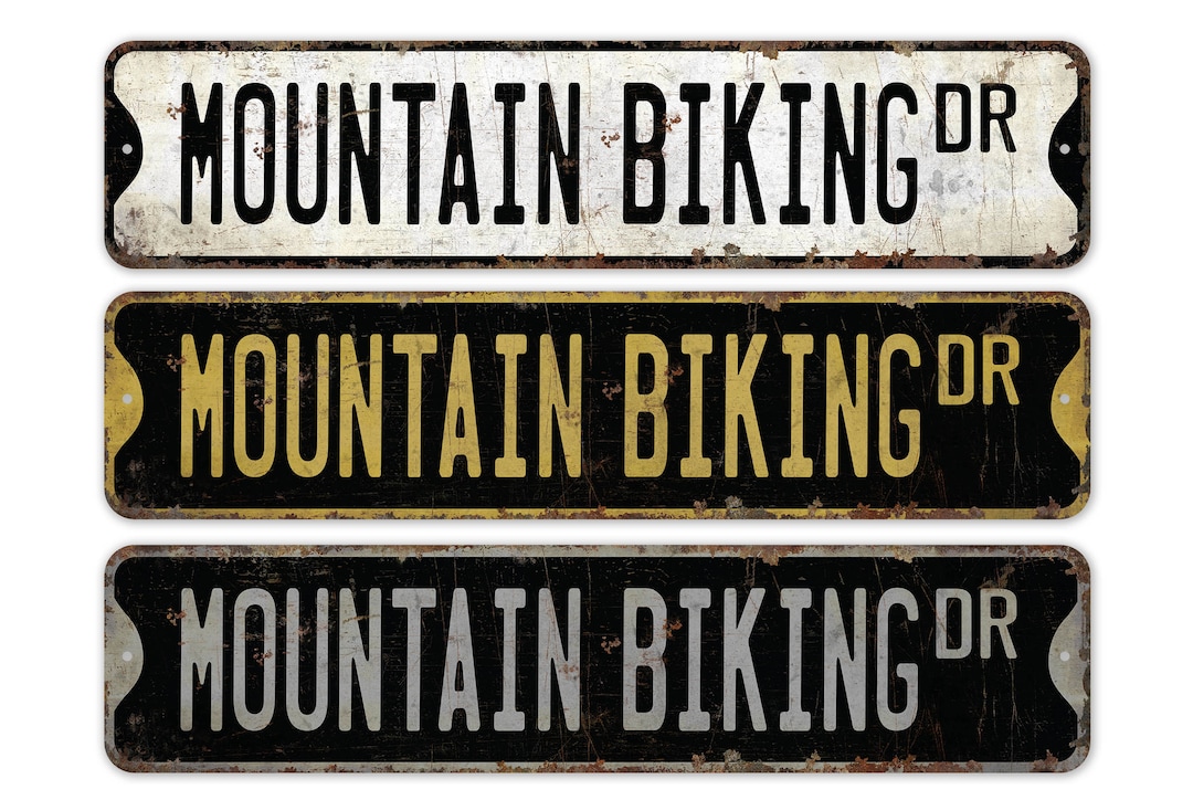 Mountain Biking - Mountain Biking Sign - Mountain Biking Game ...