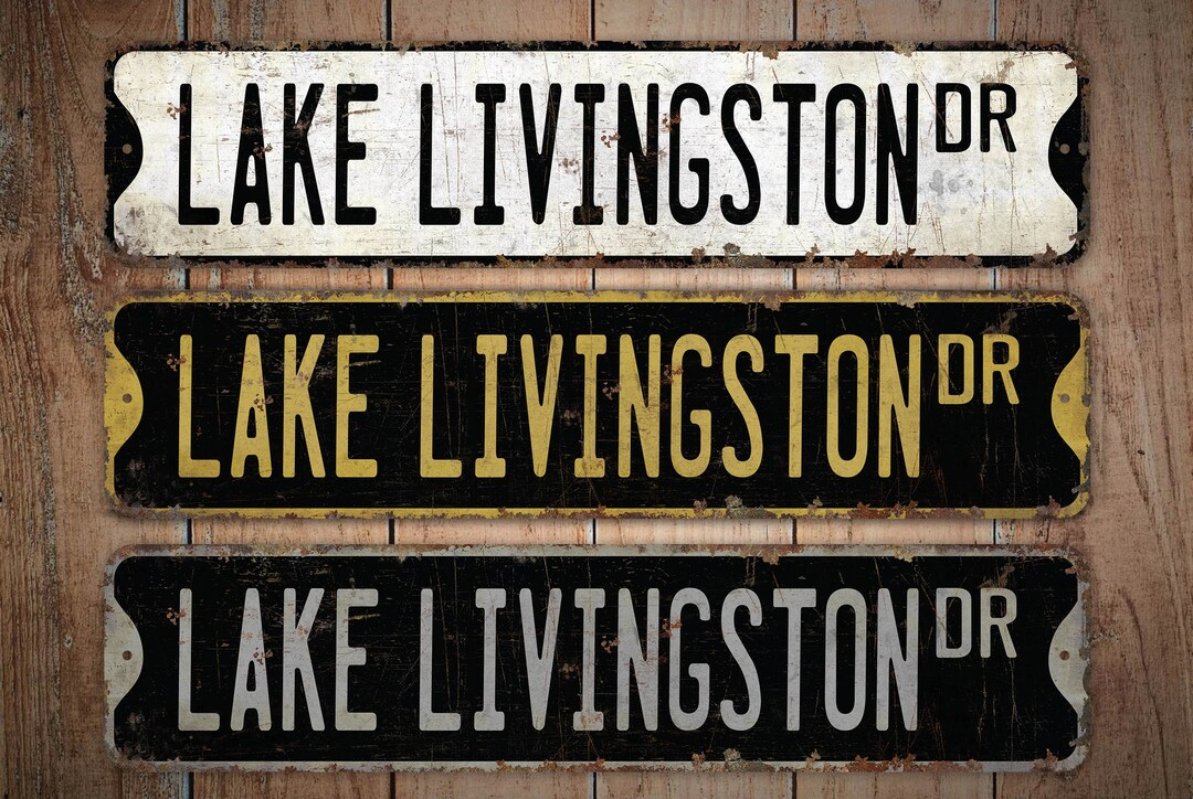 Lake Livingston - Lake Livingston Sign - Texas Lake - Lake Livingston ...