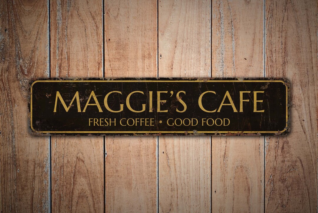 Fresh Coffee Sign - Coffee Shop Decor - Good Food Sign - Coffee Bar ...