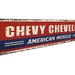Chevy Chevelle - American Muscle Sign - Chevy Chevelle Sign - American ...