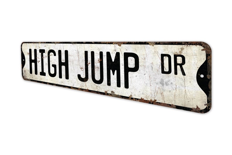 High Jump High Jump Sign High Jump Game High Jump Decor - Etsy