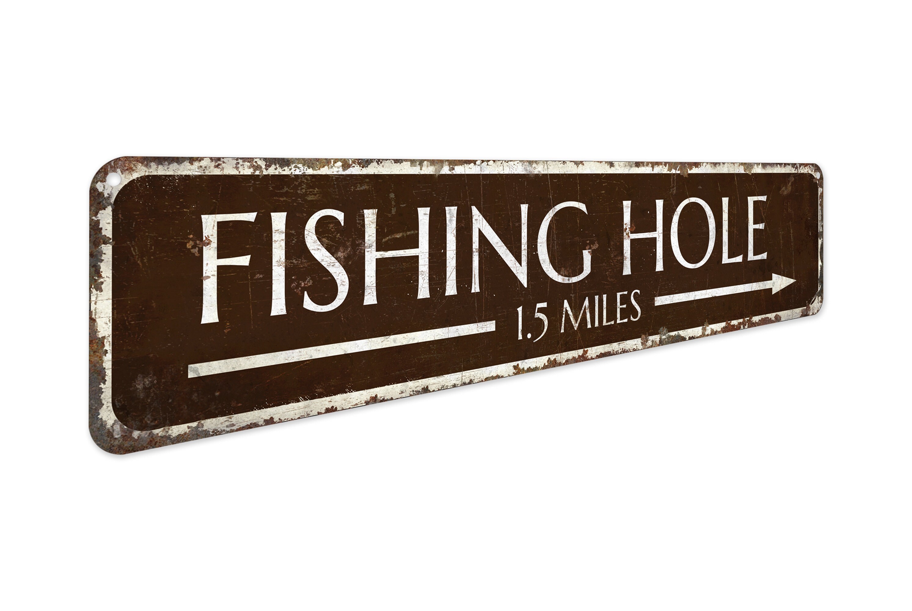 Fishing Hole Sign - Fishing Hole Decor - Custom Fishing Hole - Custom ...