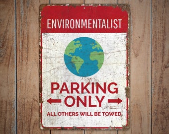 ELECTRIC VEHICLE Novelty Sign Gift Green Environment Environmentalist ...