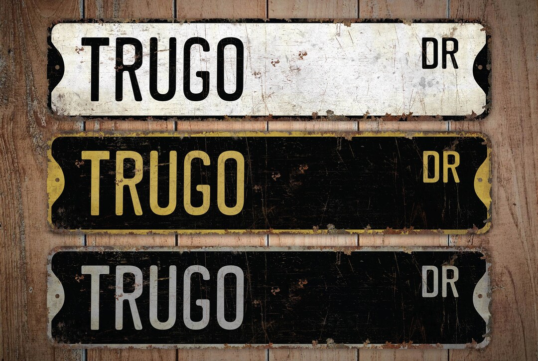 Trugo Trugo Sign Trugo Game Sign Custom Trugo Trugo Decor Sports Sign ...