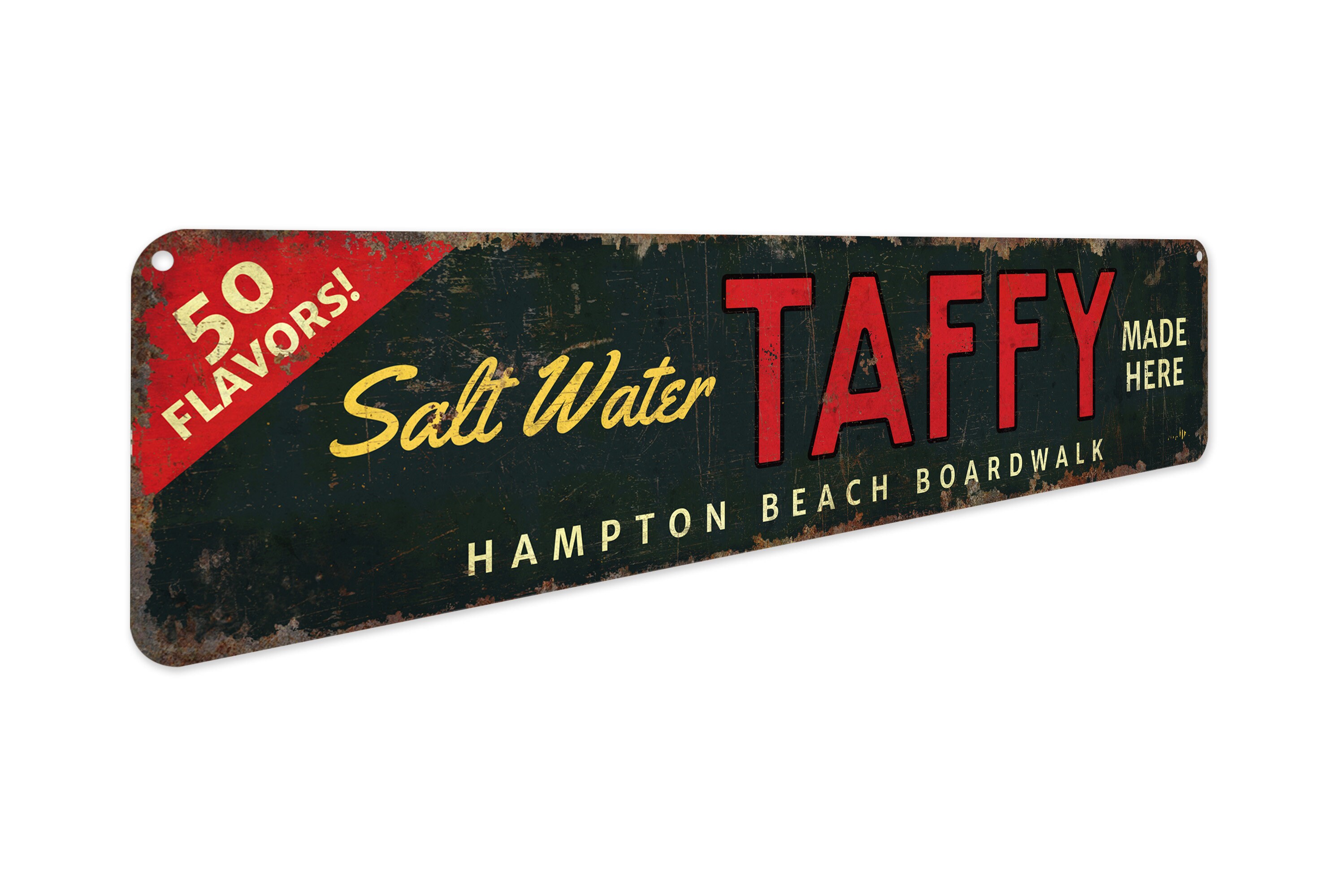 Salt Water Taffy Boardwalk Taffy Sign Saltwater Taffy Sign - Etsy