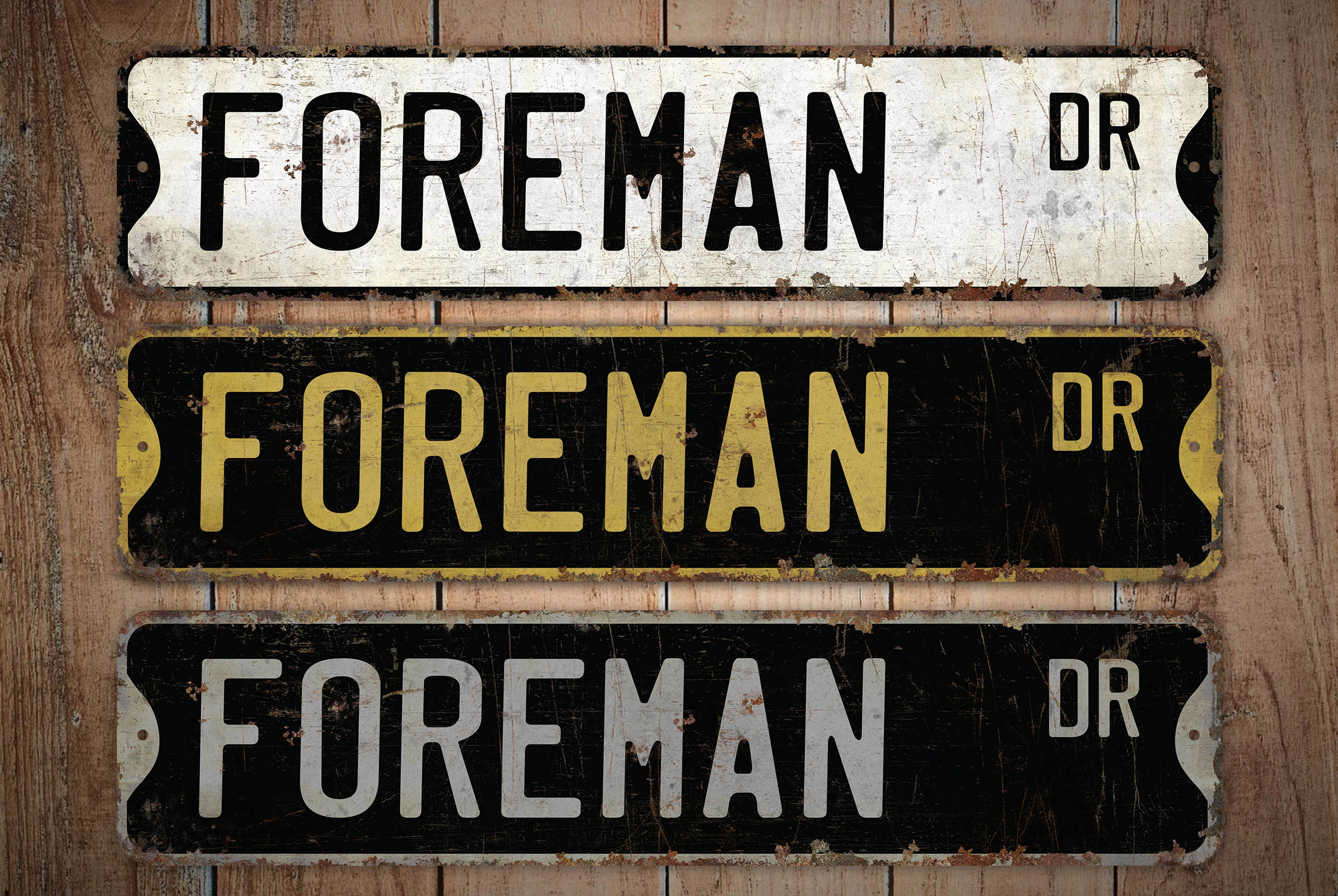 Foreman - Foreman Sign - Foreman Decor - Vintage Style Sign - Custom ...