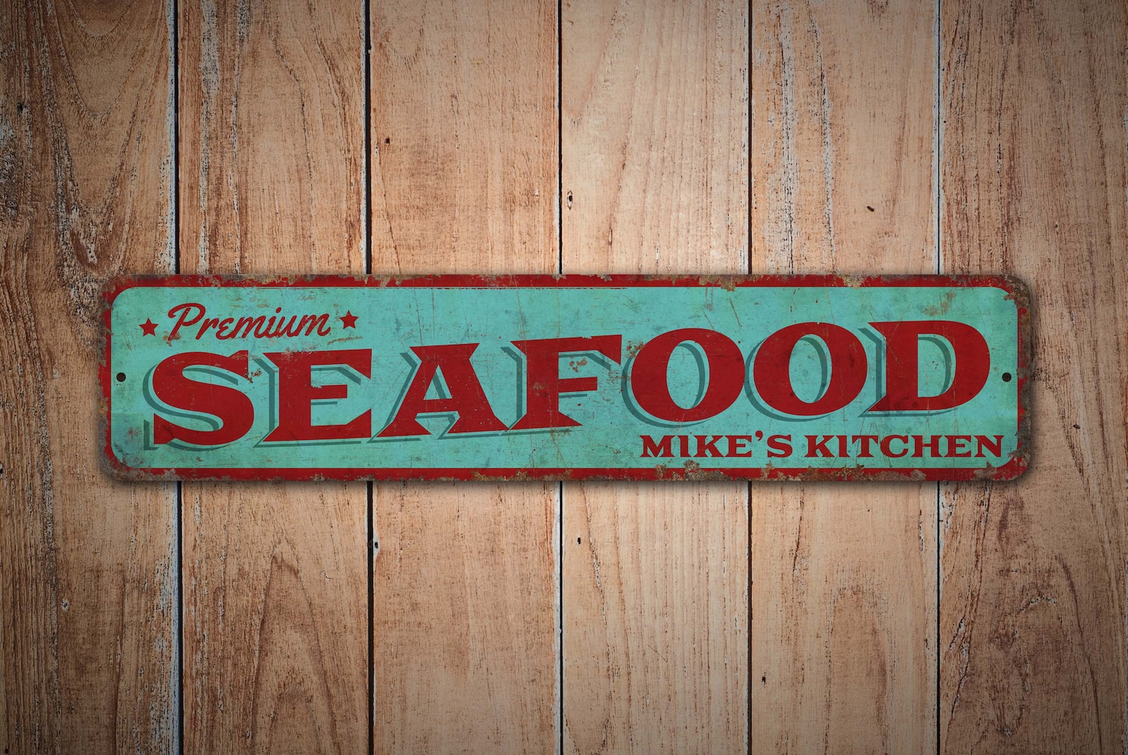 Seafood Sign Seafood Restaurant Seafood Decor Custom - Etsy