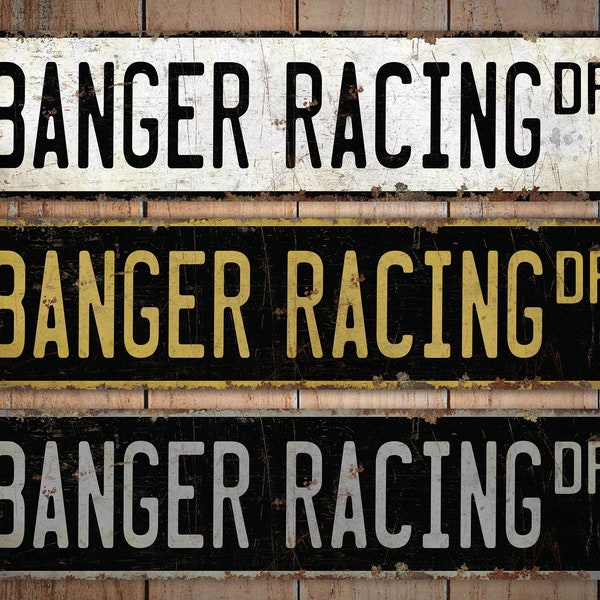 Racing Game Sign - Etsy