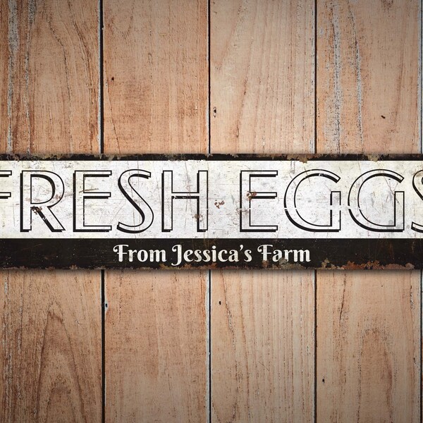 Fresh Eggs Sign - Etsy