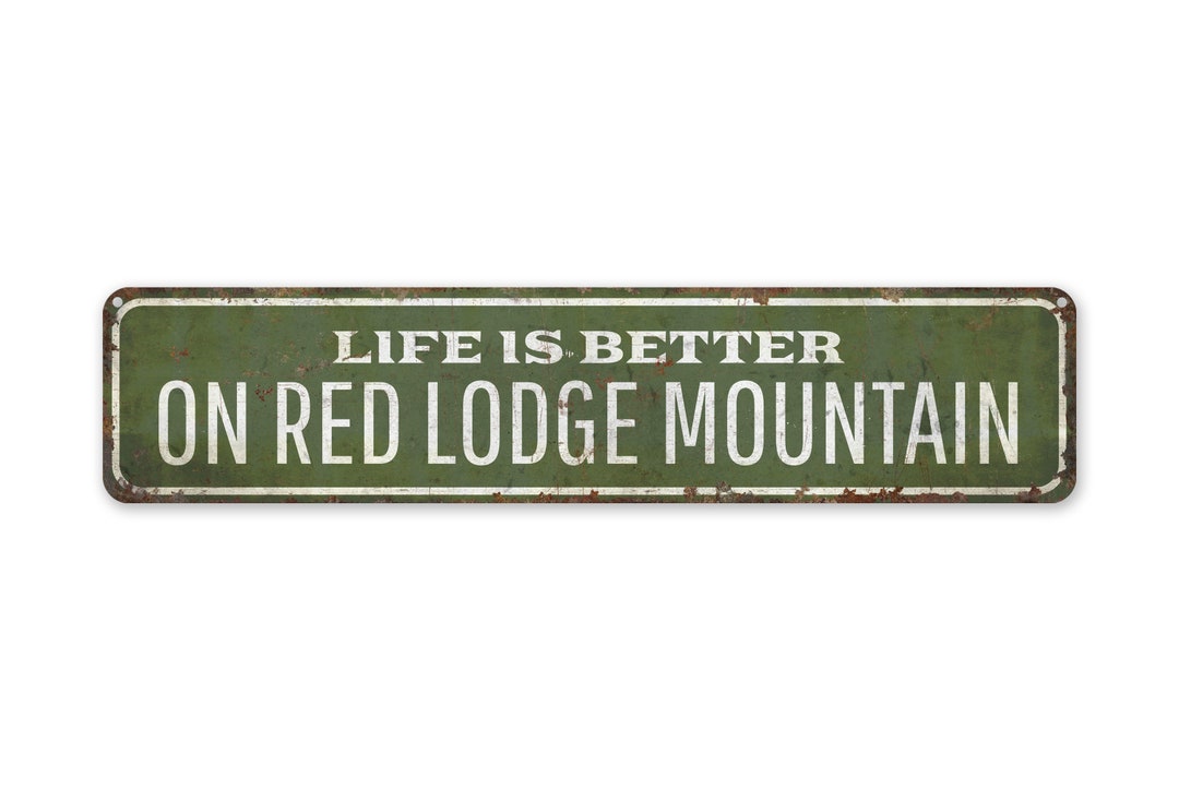 Life is Better Sign - Mountain Lodge Sign - Mountain Lodge Decor ...