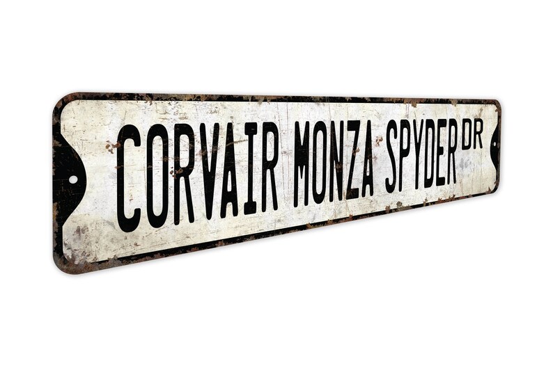 Corvair Monza Spyder - Corvair Monza Sign - Classic Car Sign - Corvair ...