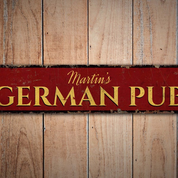 German Pub Sign - Etsy