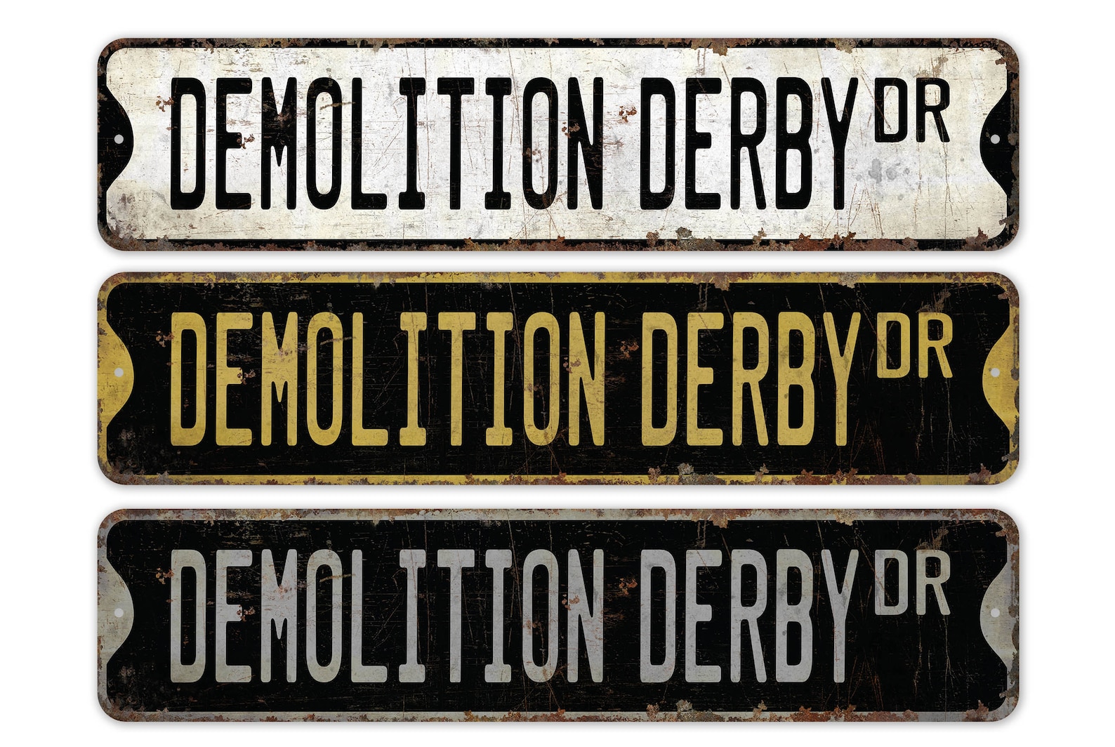 Demolition Derby Demolition Derby Sign Derby Game Derby - Etsy