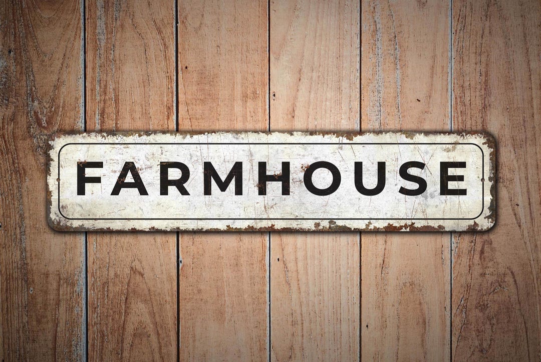 Farmhouse Sign - Farm Sign - Farmhouse Decor - Farmhouse Owner Gift ...