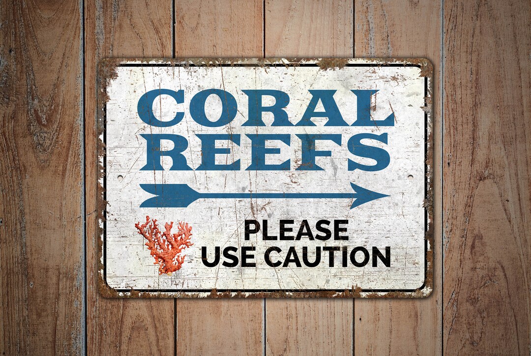 Coral Reefs - Coral Reefs Sign - Coral Reefs Decor - Coral Reefs ...